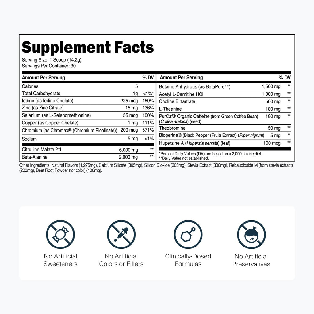 pre-workout for enhanced athletic performance