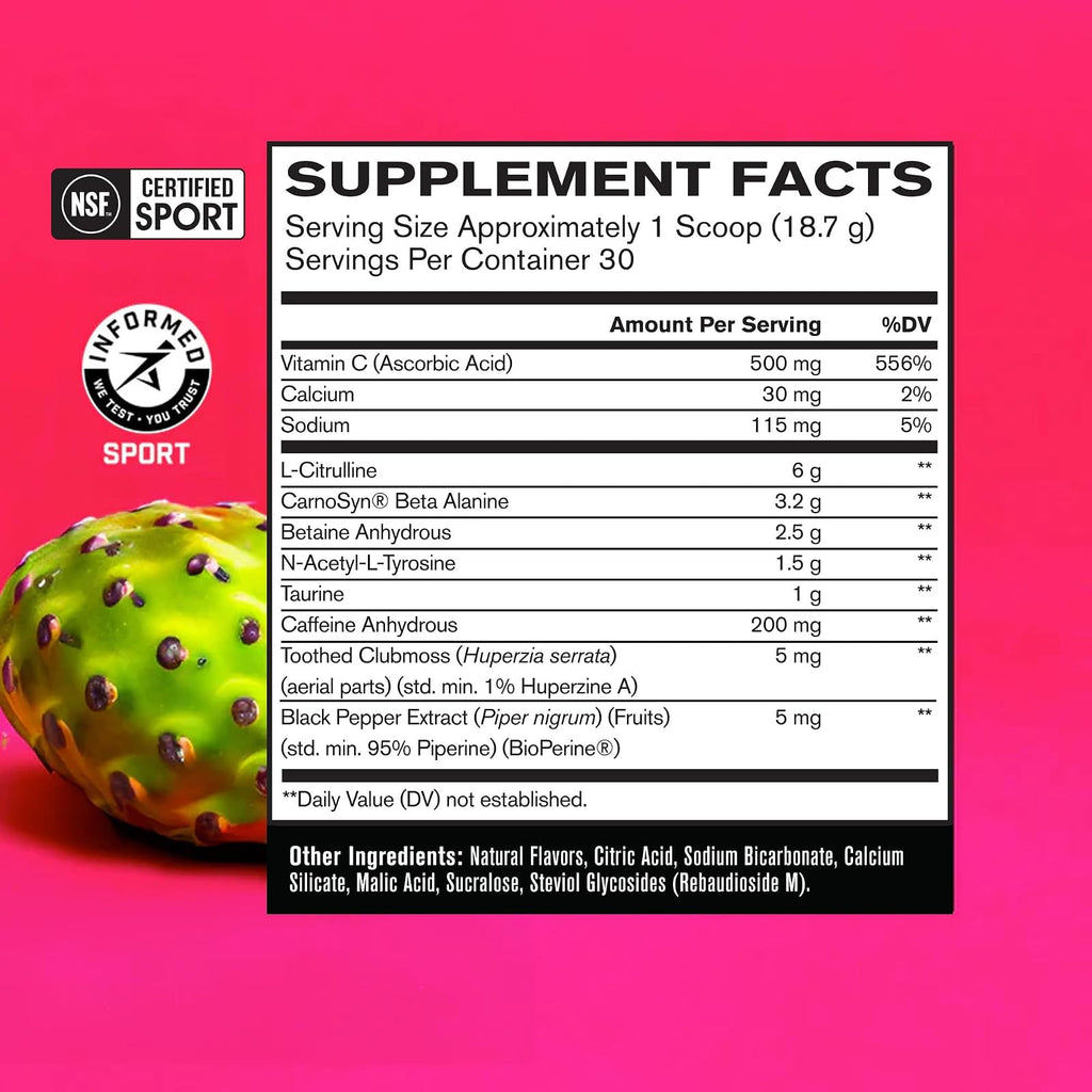 pre-workout for enhanced workout performance