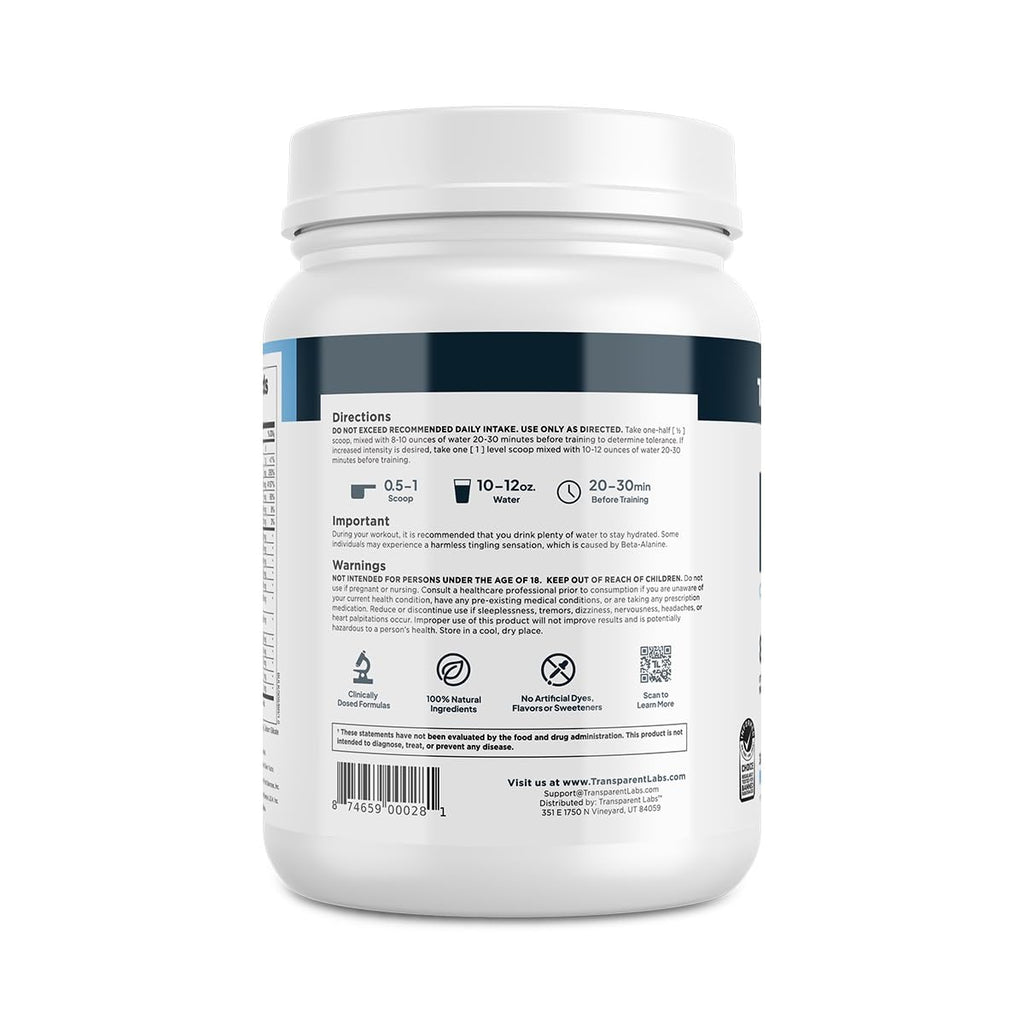 Pre-workout for improved athletic performance
