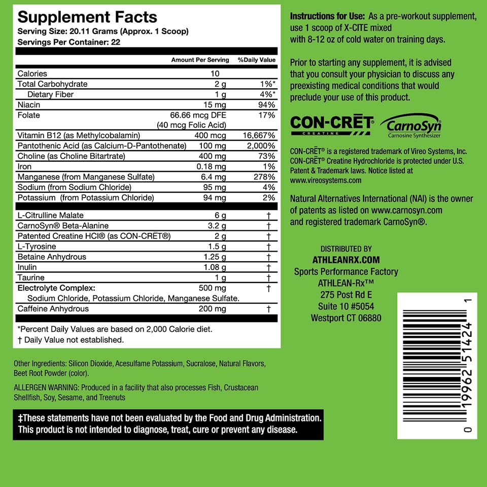 pre-workout for improved endurance