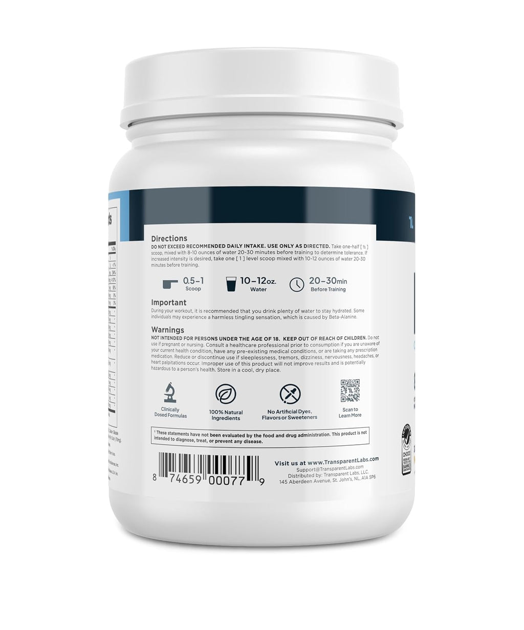 pre-workout for improved endurance