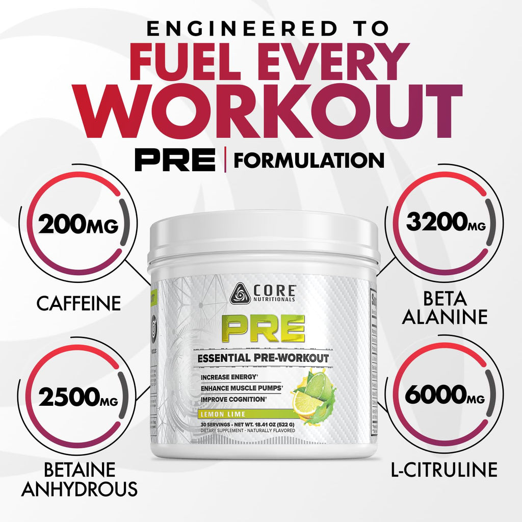Pre workout for improved performance