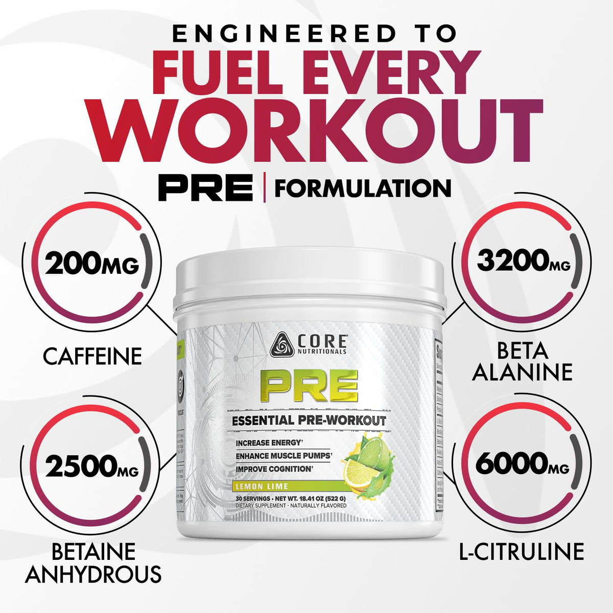 Pre workout for improved performance