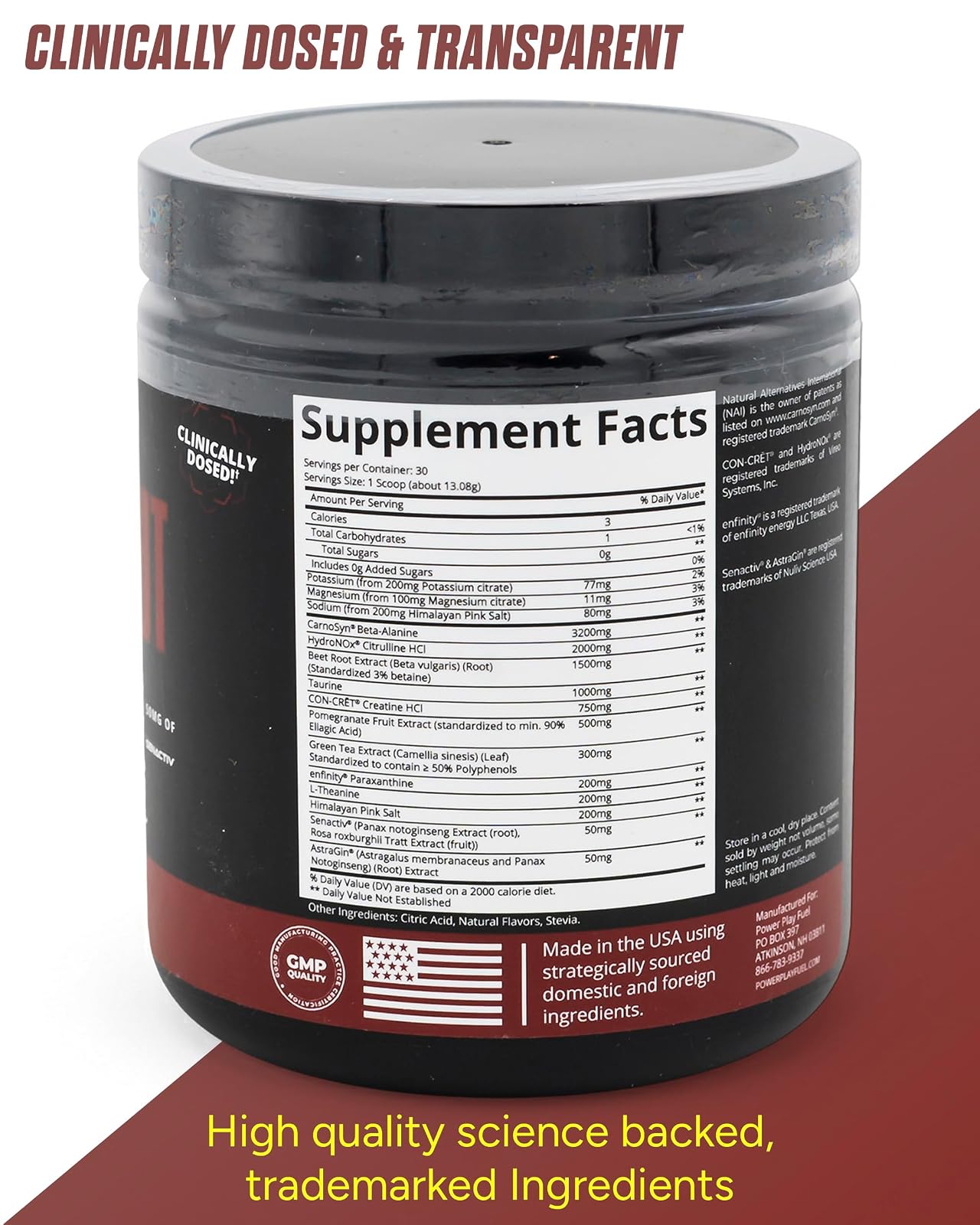 pre workout for intense training sessions