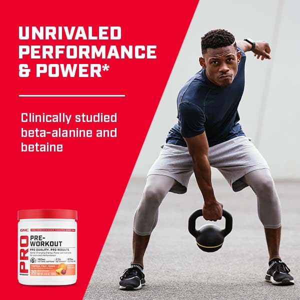 pre-workout for intense workouts
