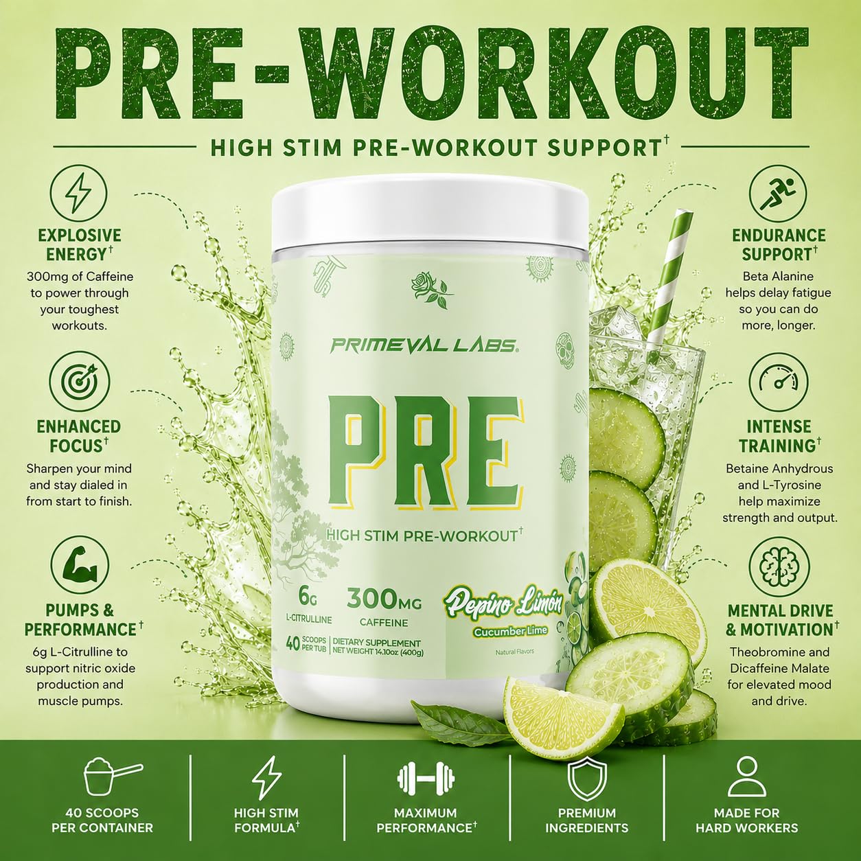 pre workout for intense workouts