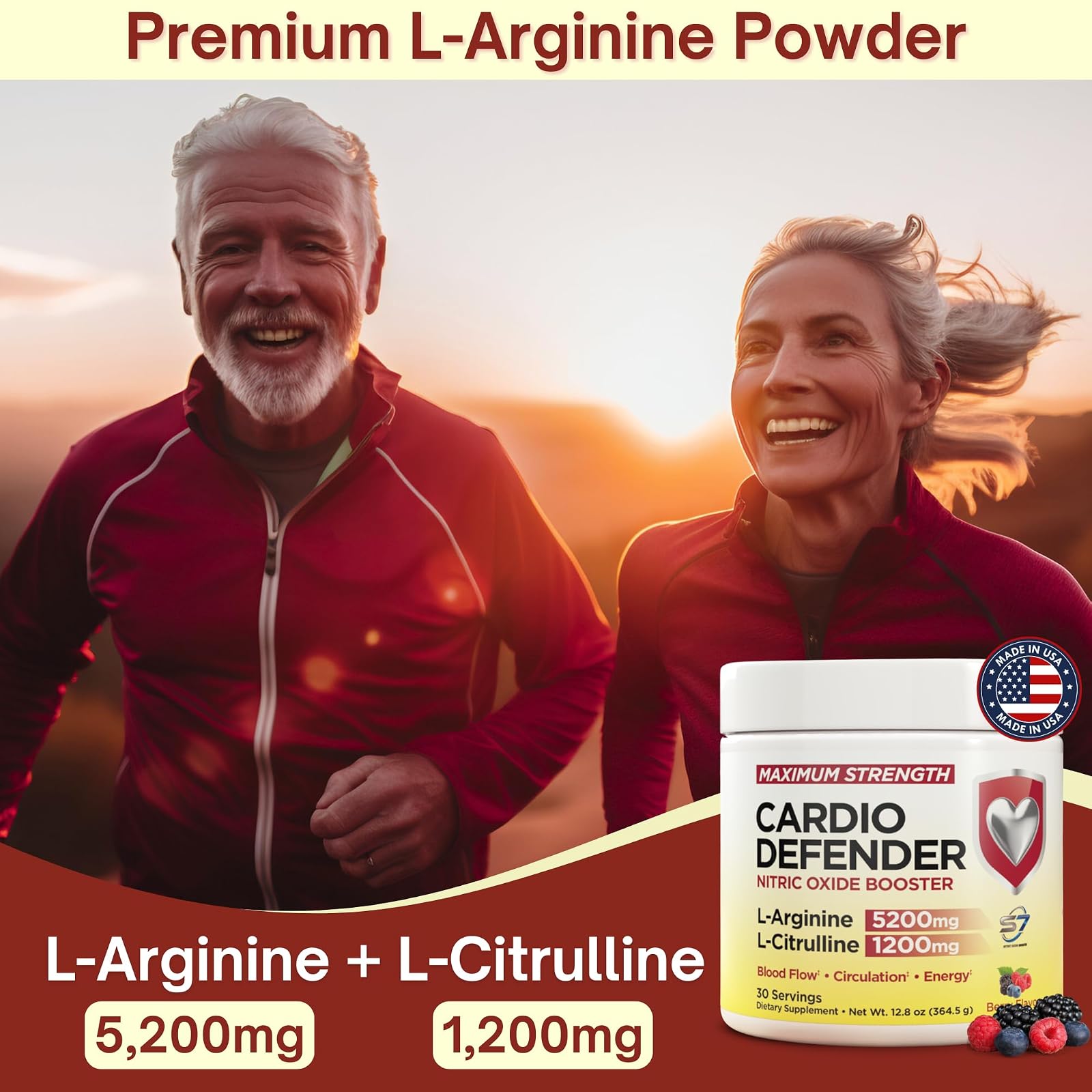 Pre-workout formula with L-Arginine