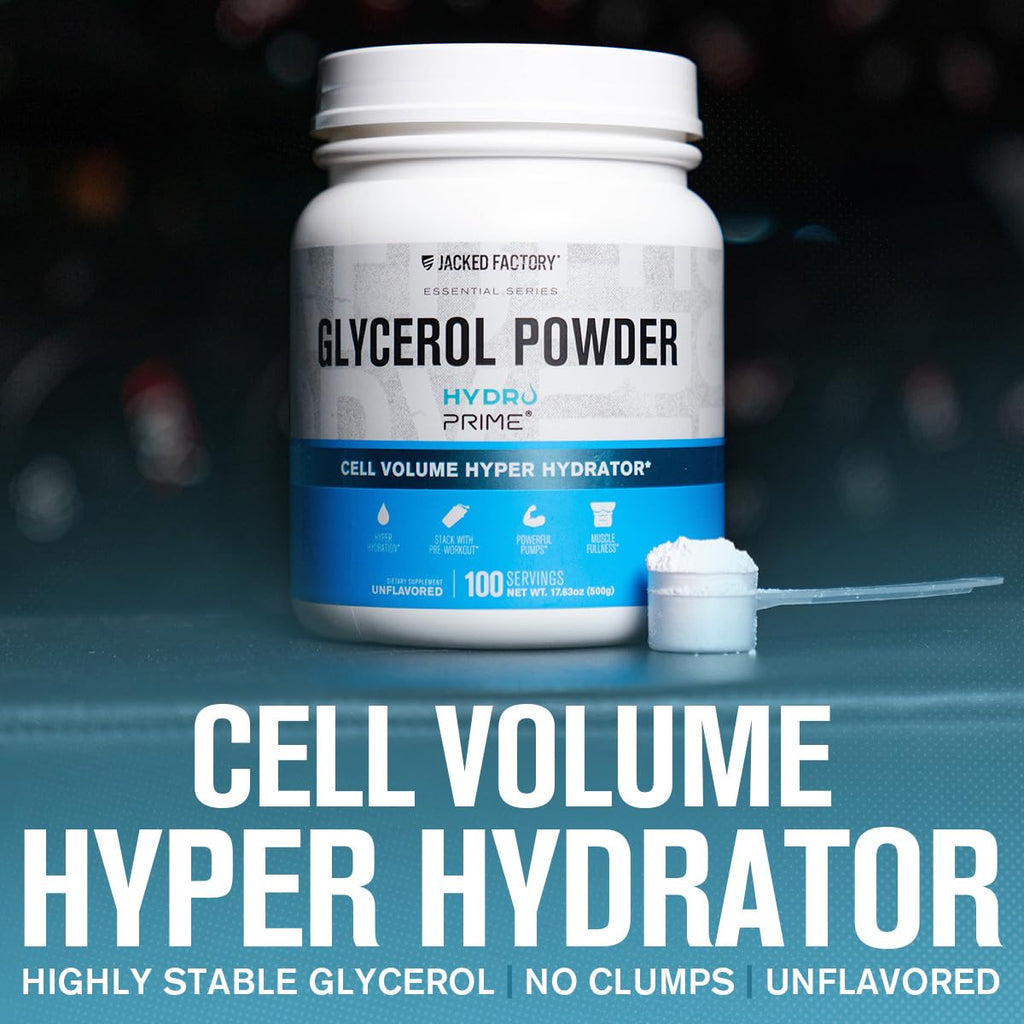 pre-workout glycerol pump for hydration