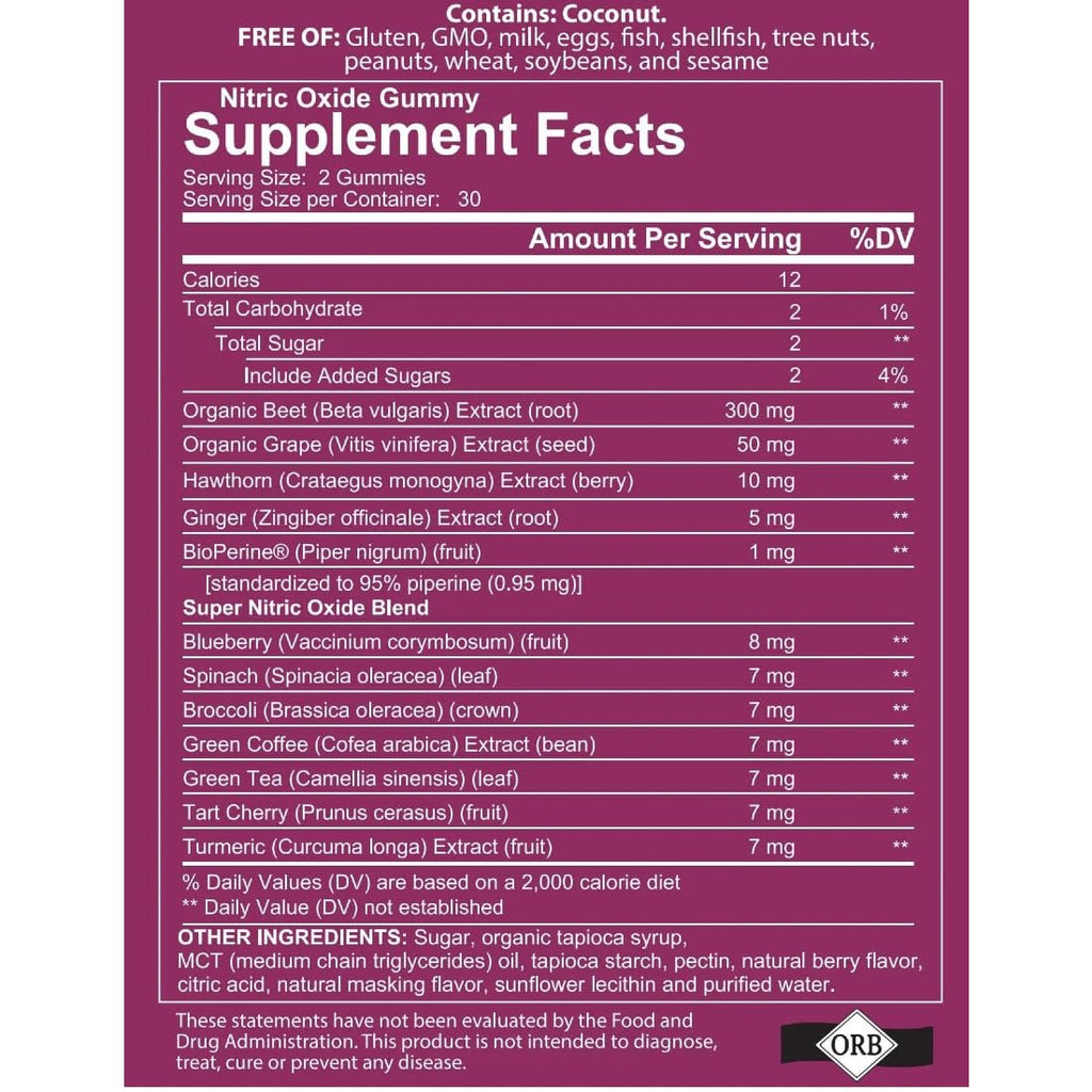 Pre-workout gummies for enhanced performance