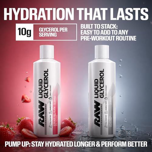 Pre-workout hydration with RAW glycerol