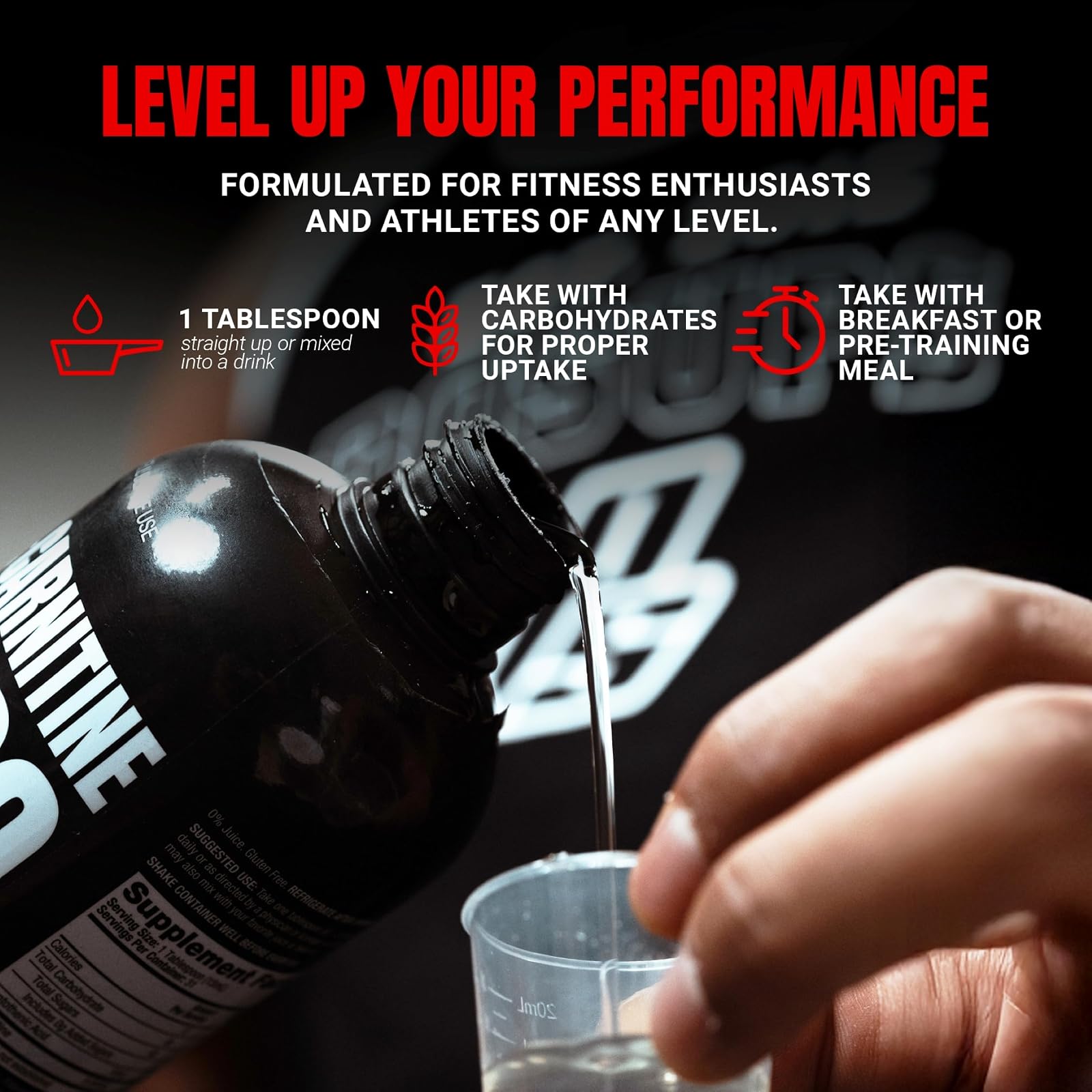 pre-workout l-carnitine energy boost