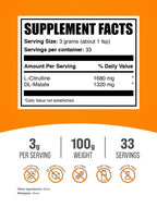 pre-workout L-Citrulline supplement