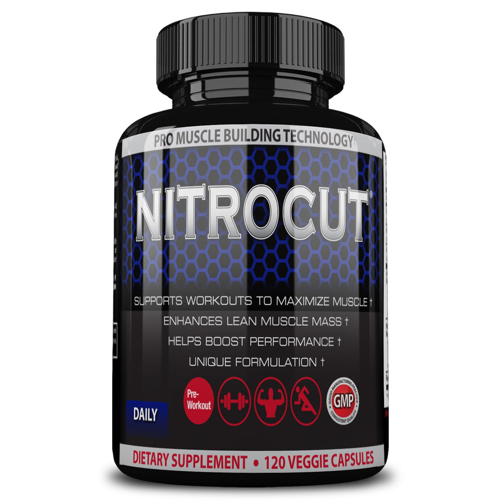 pre-workout nitric oxide booster capsules