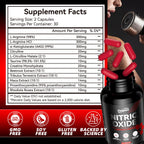 Pre-workout nitric oxide capsules