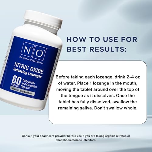pre-workout nitric oxide lozenges 60 count