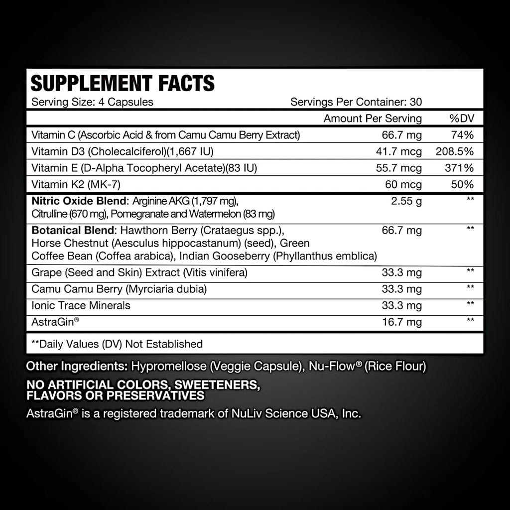 pre-workout nitric oxide supplement