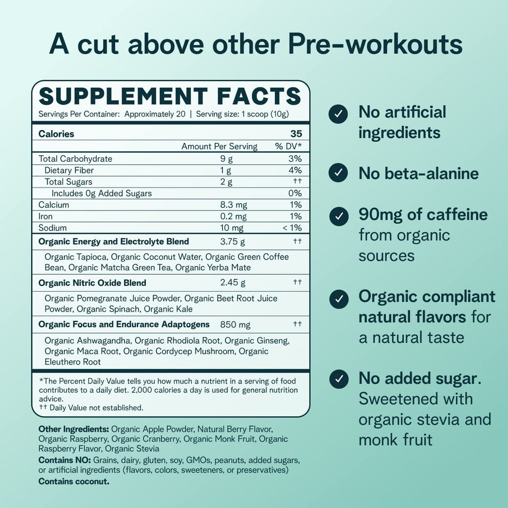 pre-workout powder for enhanced performance