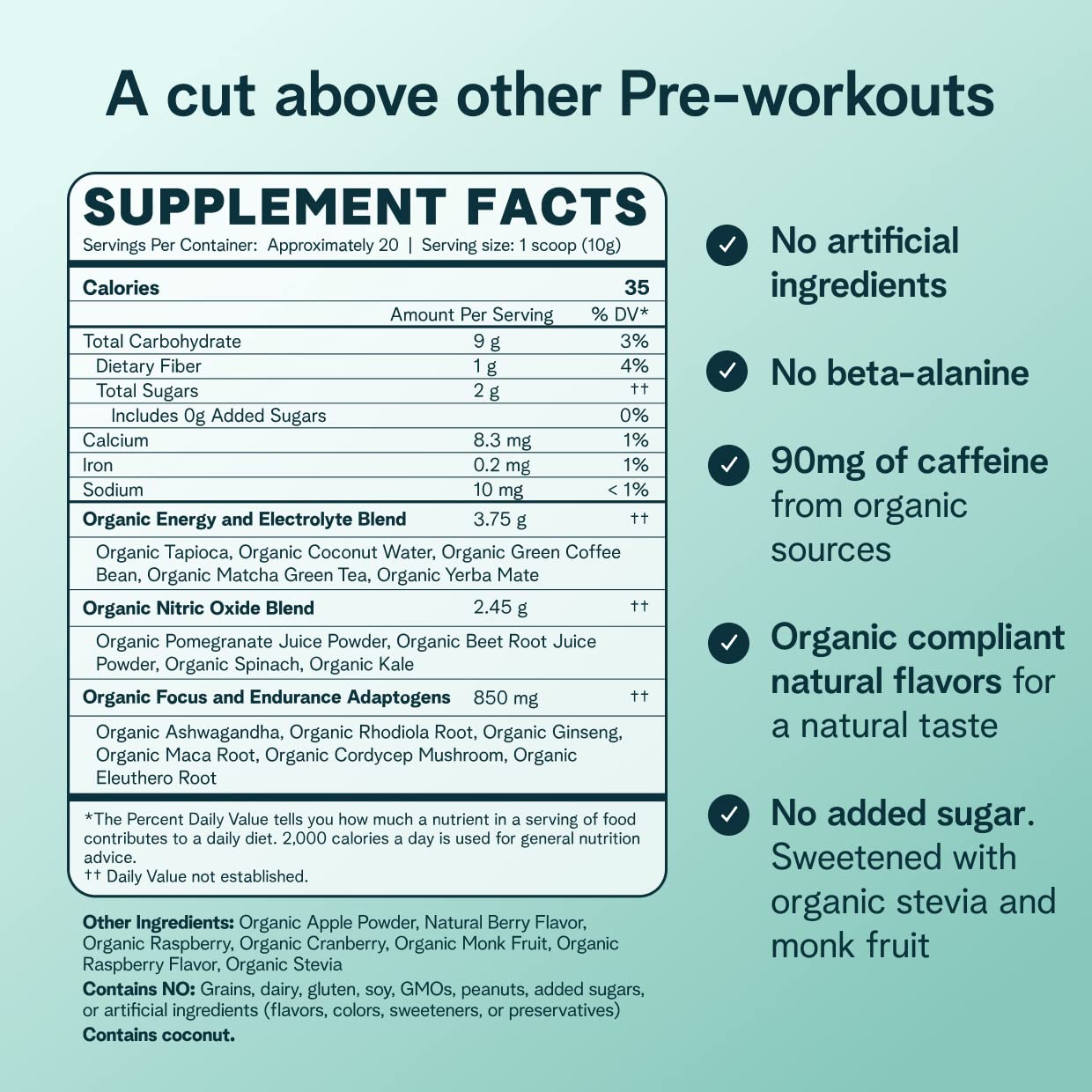 pre-workout powder for enhanced performance