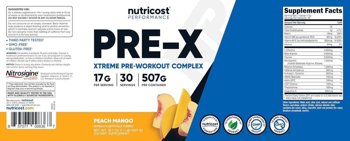 pre-workout powder for enhanced performance