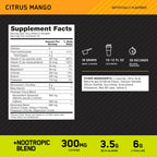 Pre-workout powder for enhanced performance