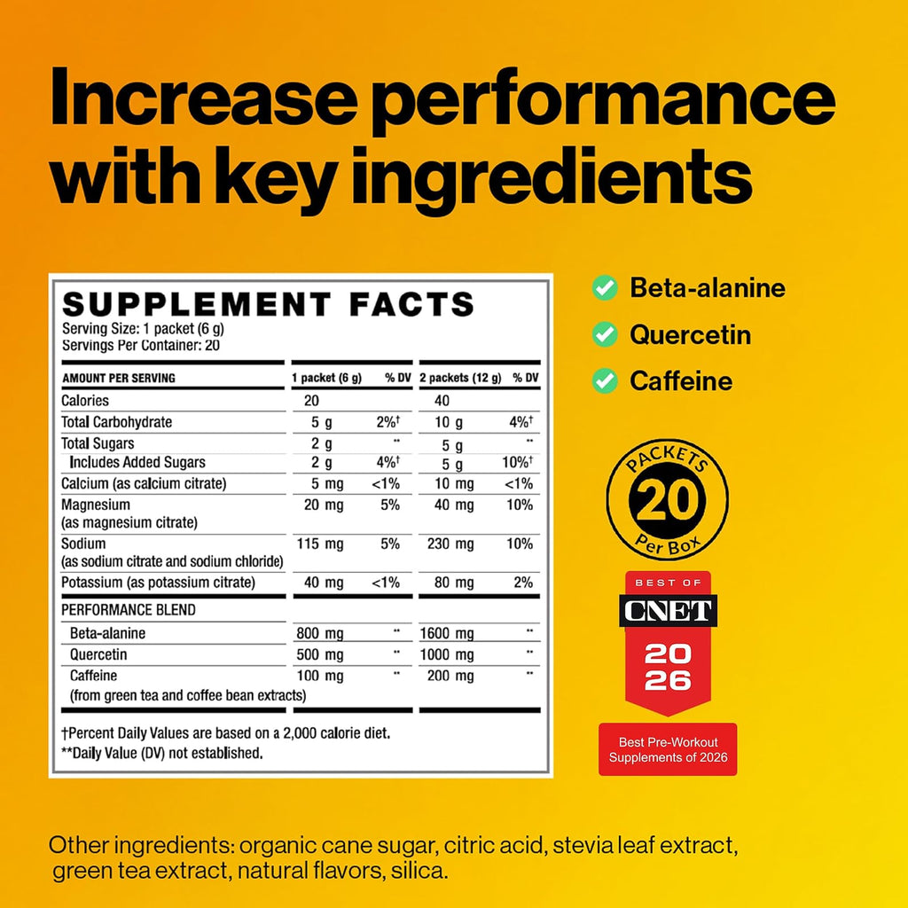 pre-workout powder for enhanced performance