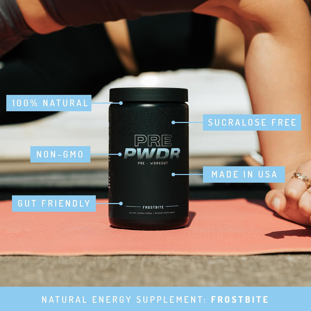 Pre-workout powder for enhanced performance
