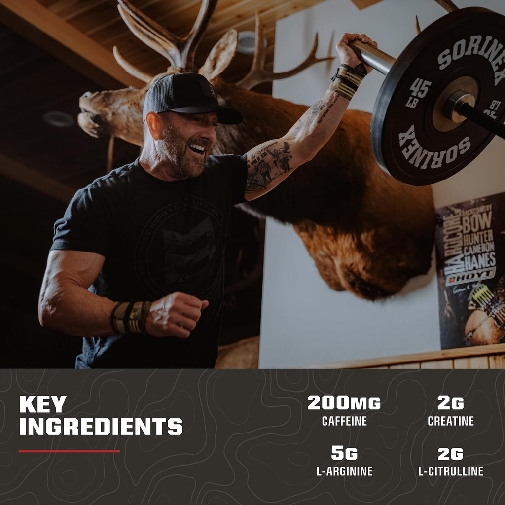 Pre-workout powder for intense training