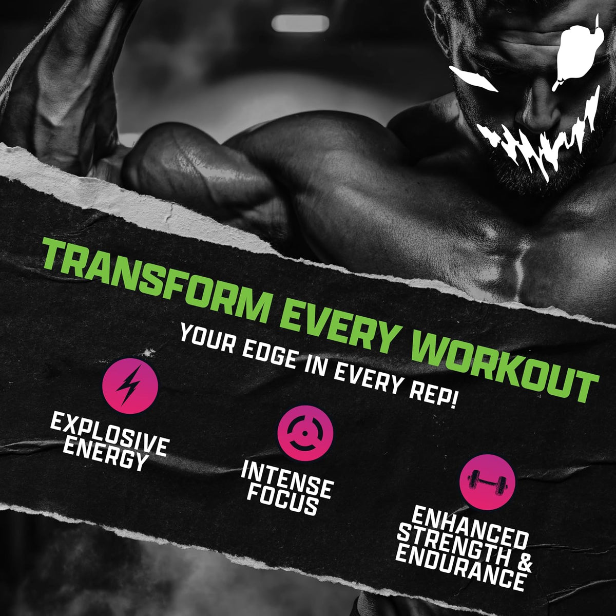 Pre-workout powder for intense training