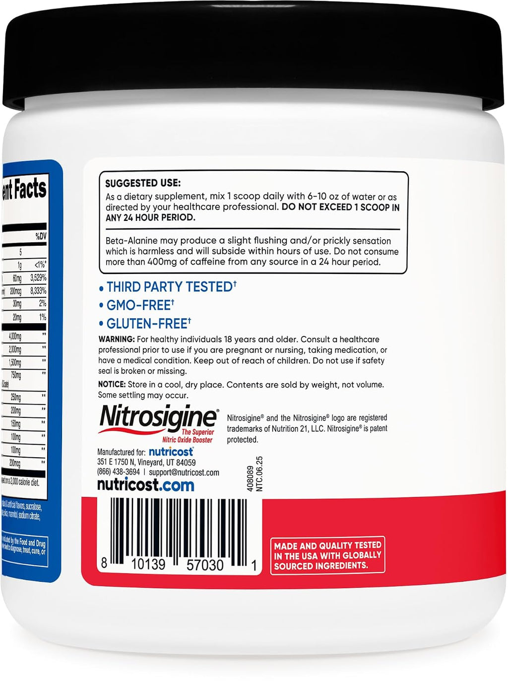 Pre-workout powder for intense workouts