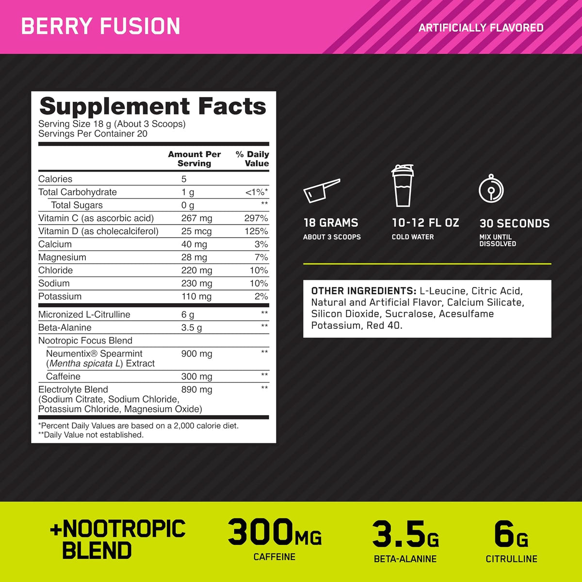 pre-workout powder for intense workouts
