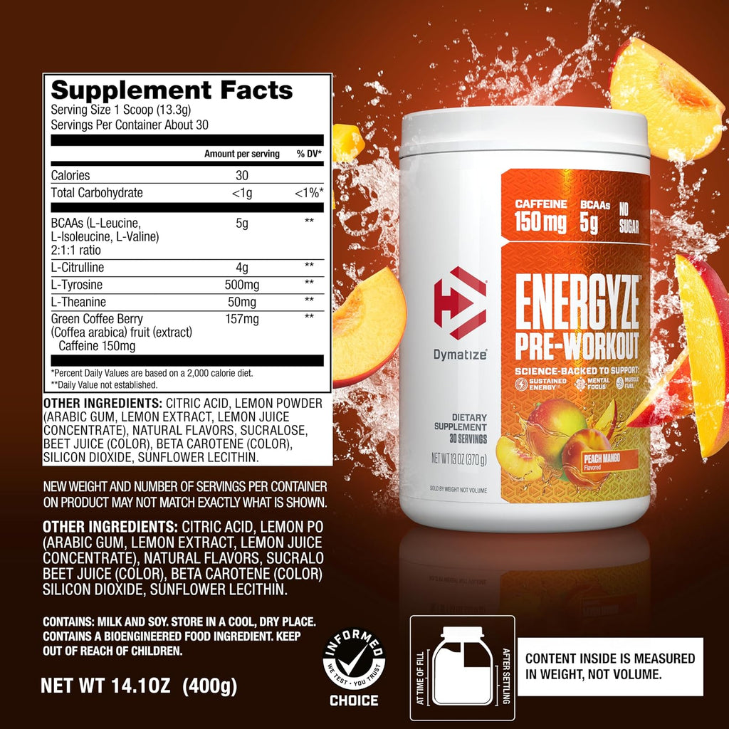 Pre-workout powder for intense workouts