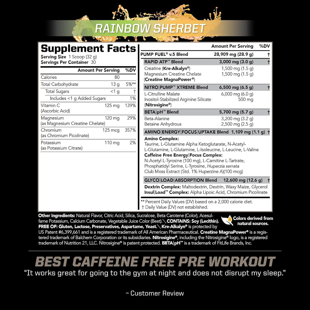 pre-workout powder for intense workouts