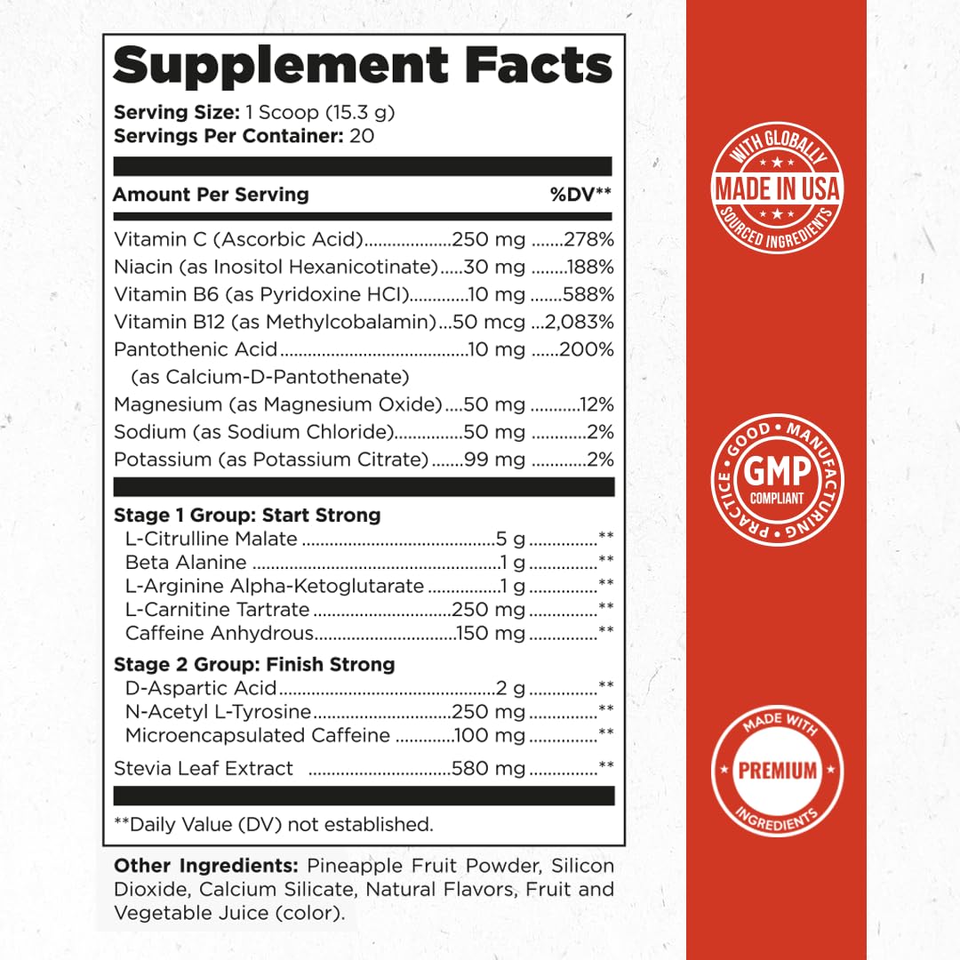 pre-workout powder for intense workouts