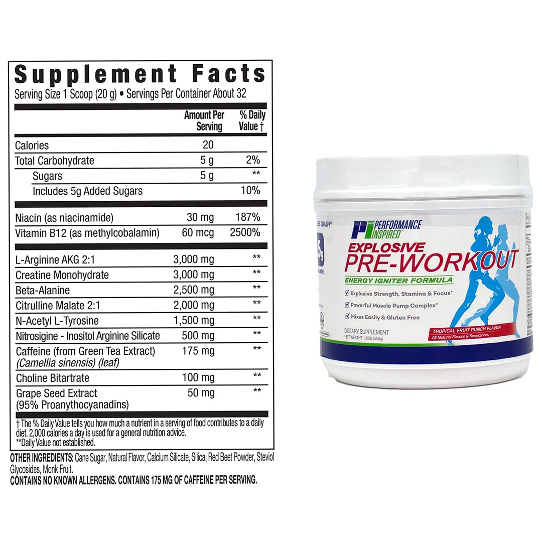 pre-workout powder for intense workouts