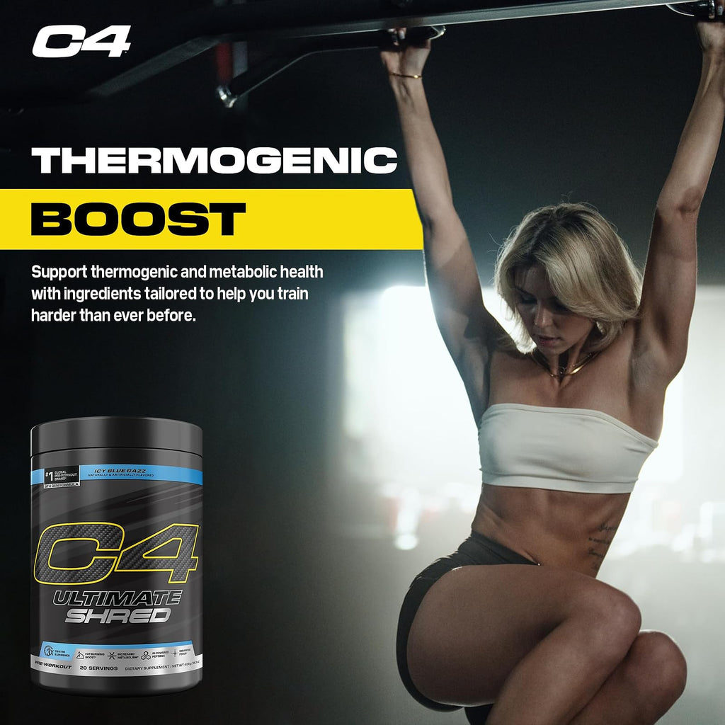 Pre-workout powder with 20 servings