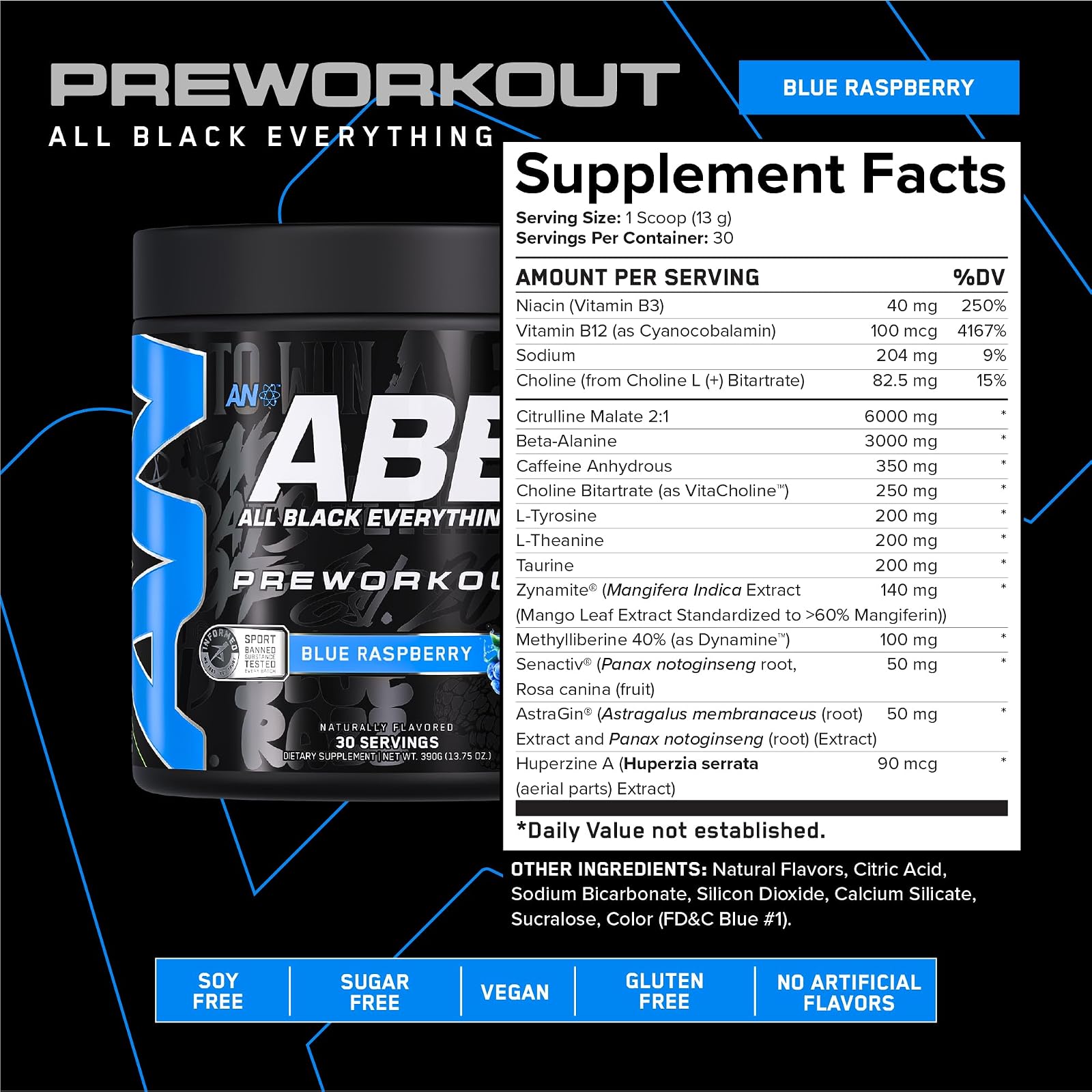 pre-workout powder with 30 servings