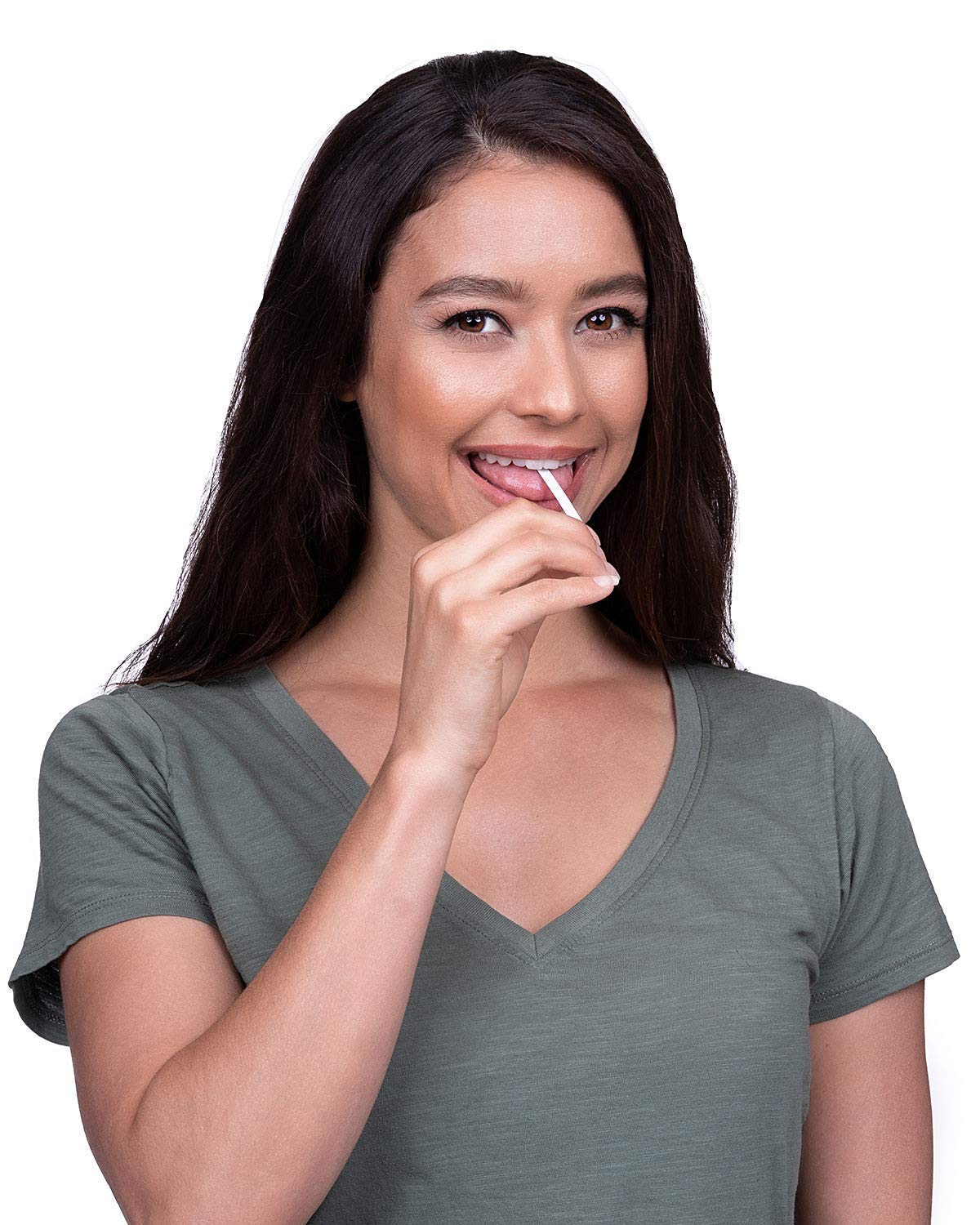 Pre-workout saliva test strips
