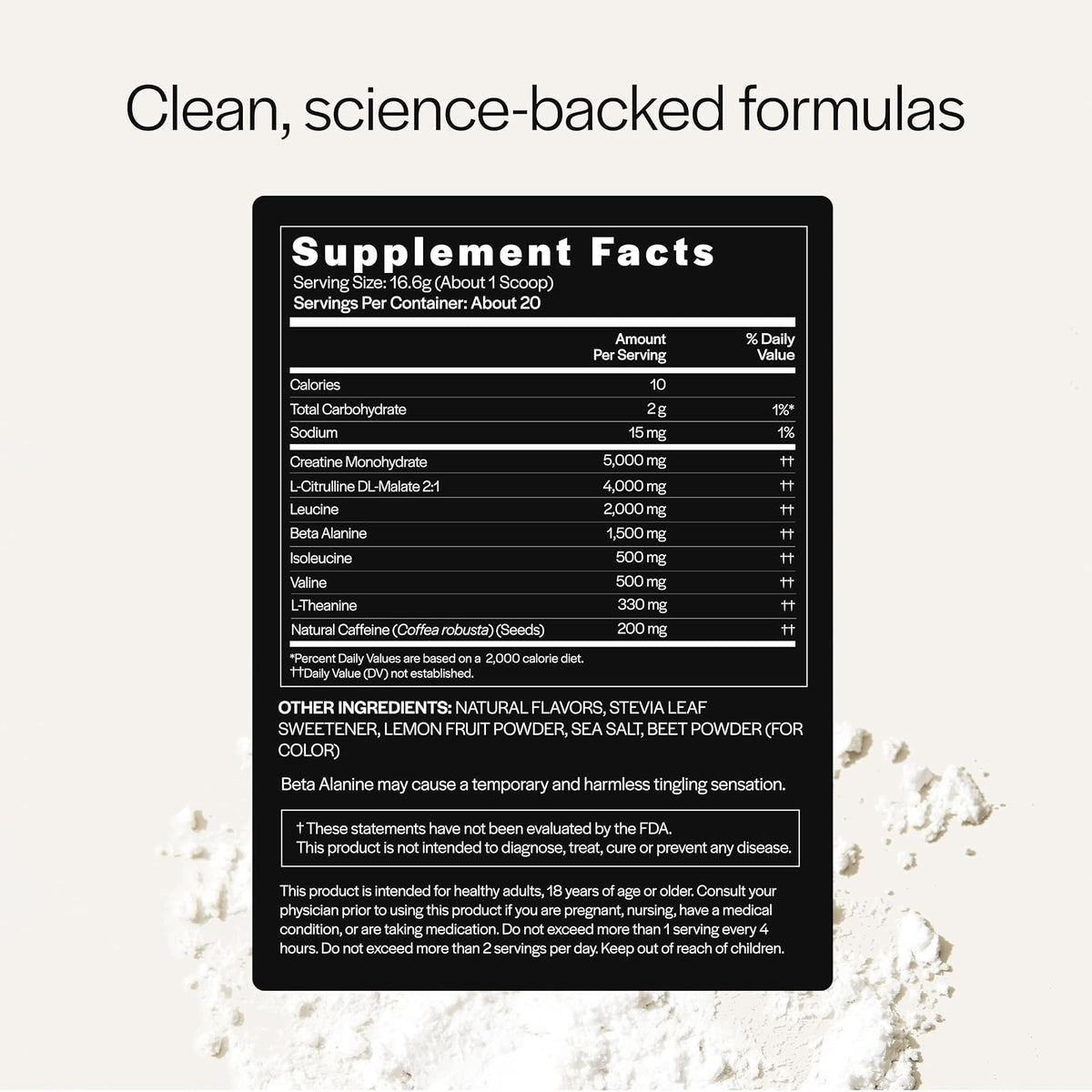 pre-workout supplement for better focus