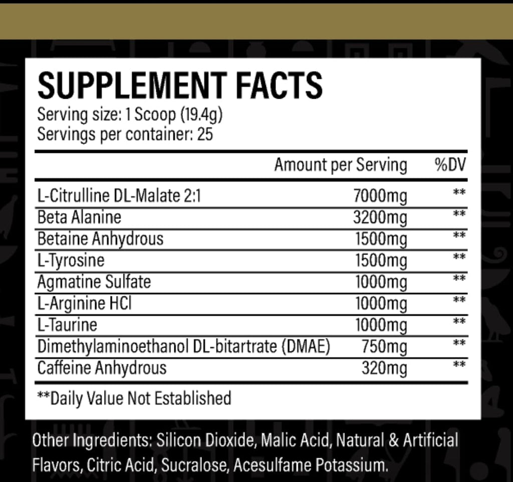 pre-workout supplement for endurance