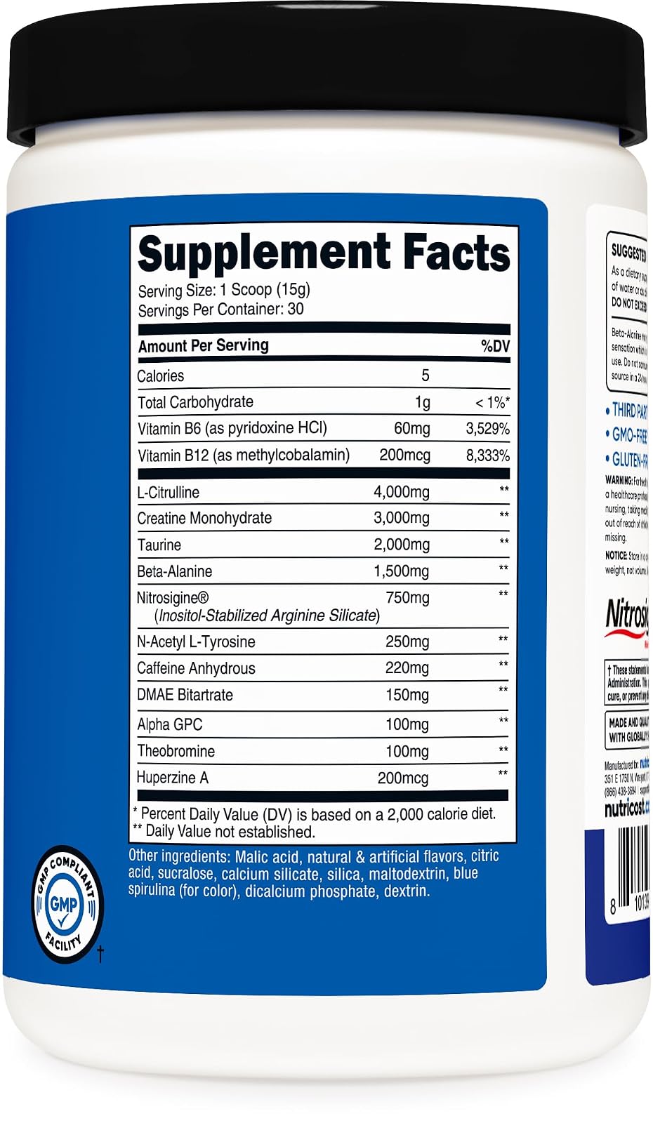 pre-workout supplement for enhanced endurance