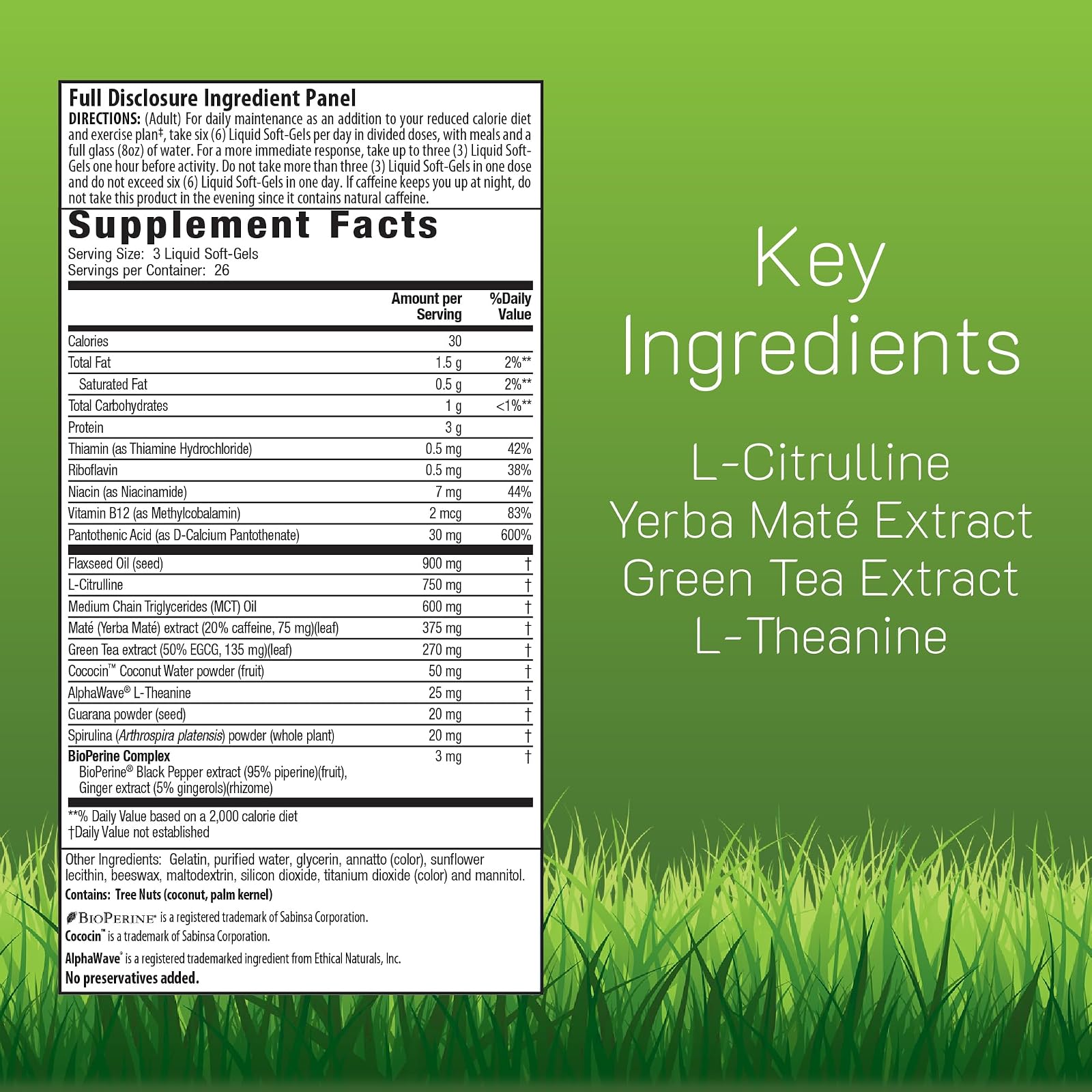 pre-workout supplement for enhanced performance
