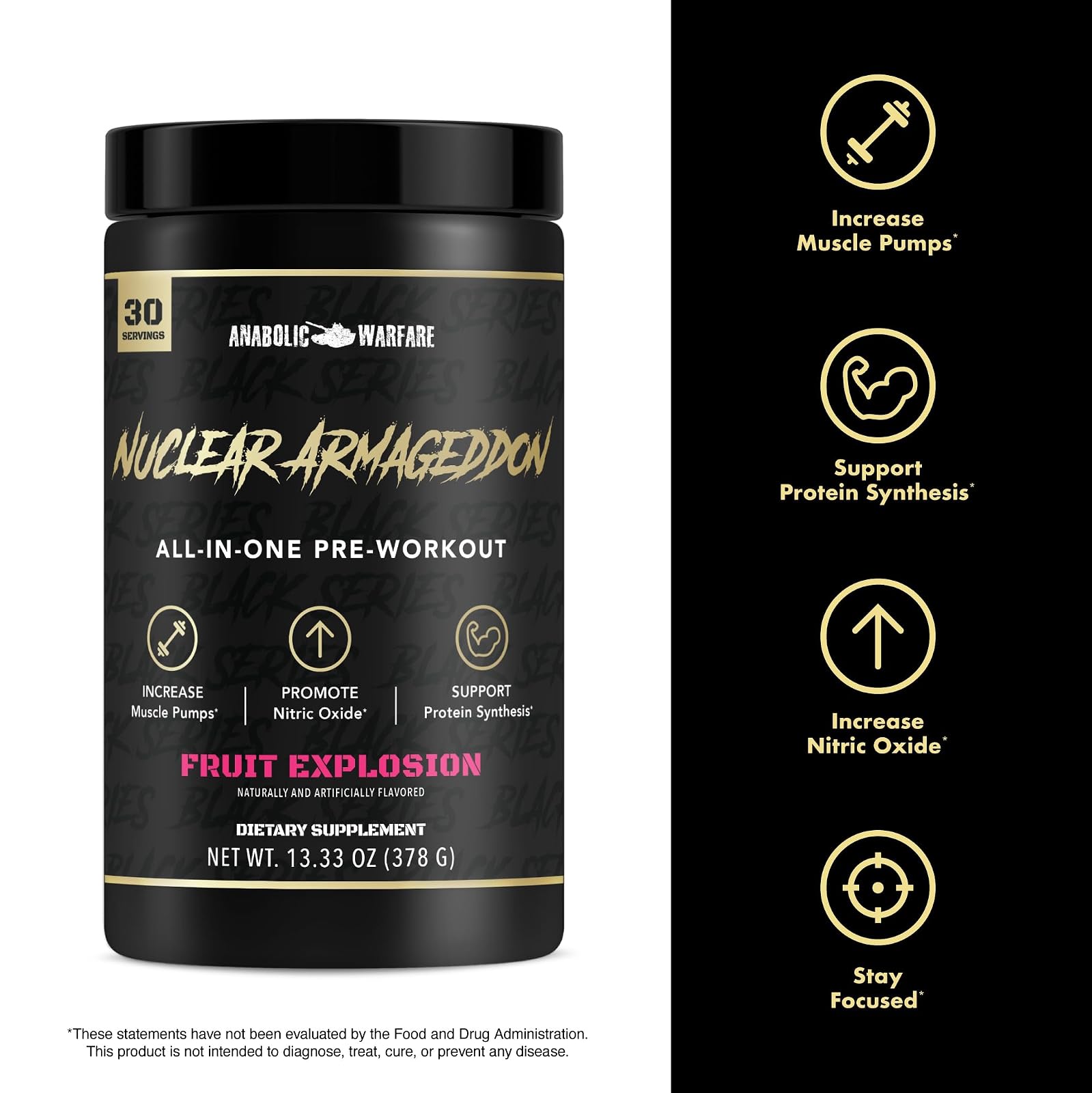Pre-workout supplement for enhanced performance