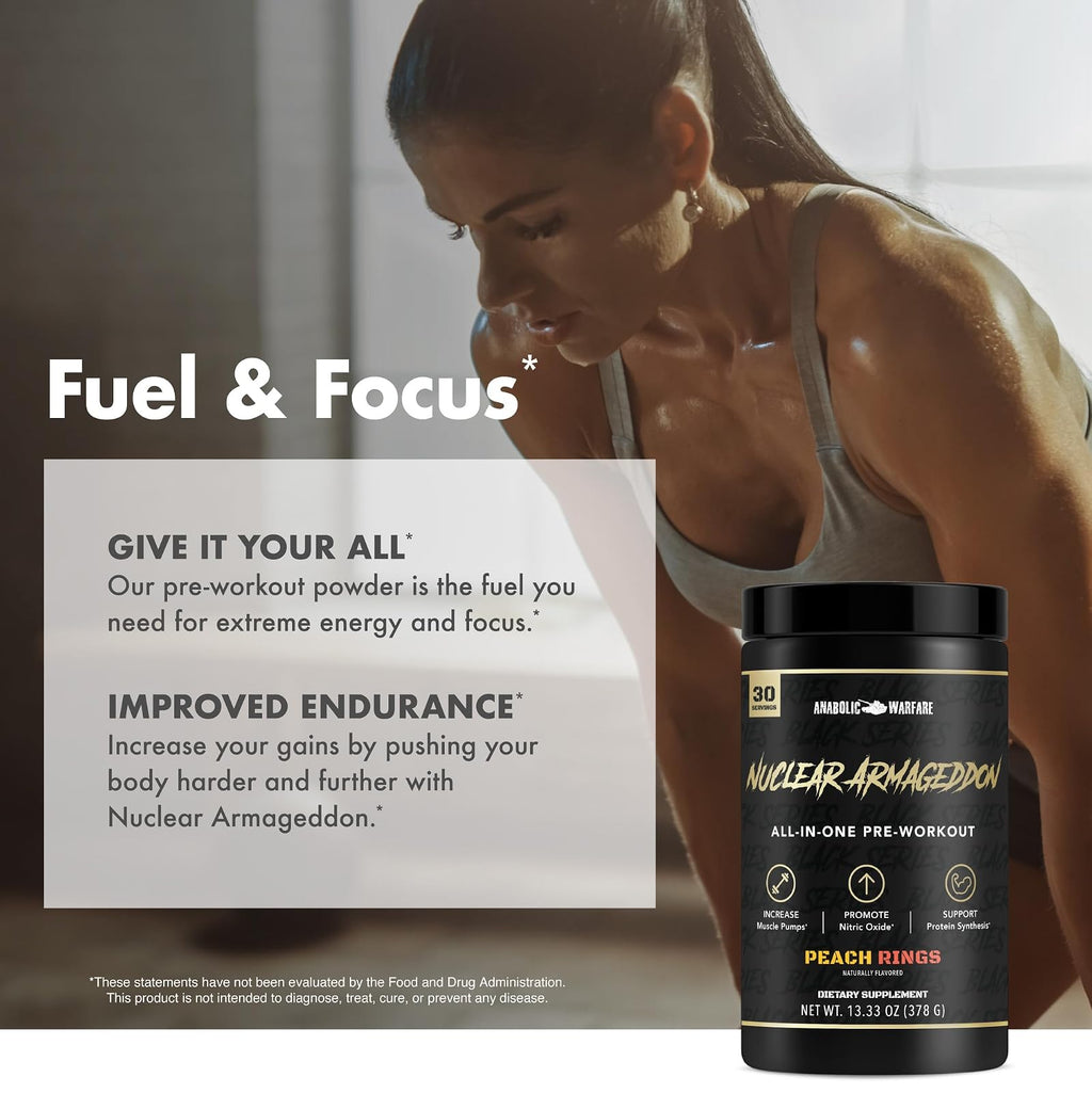 Pre-workout supplement for enhanced strength