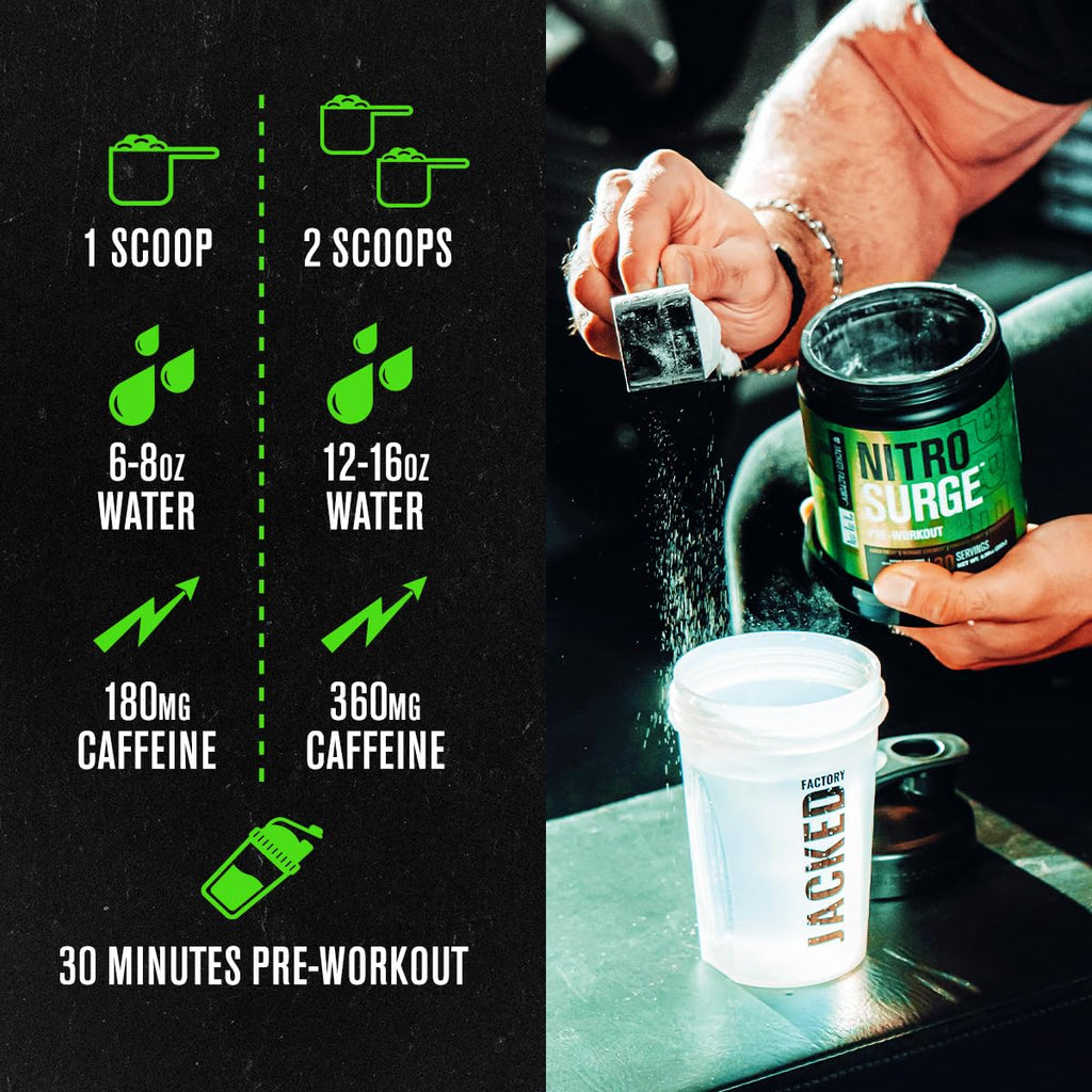 Pre-workout supplement for intense workouts