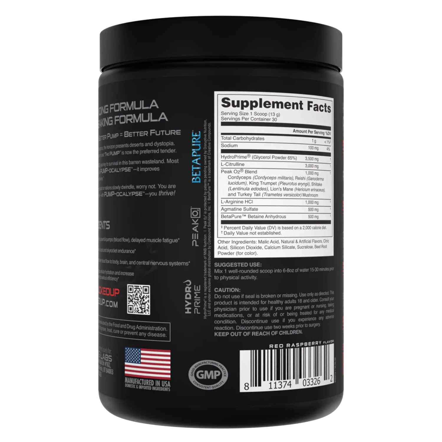 Pre-workout supplement for intense workouts