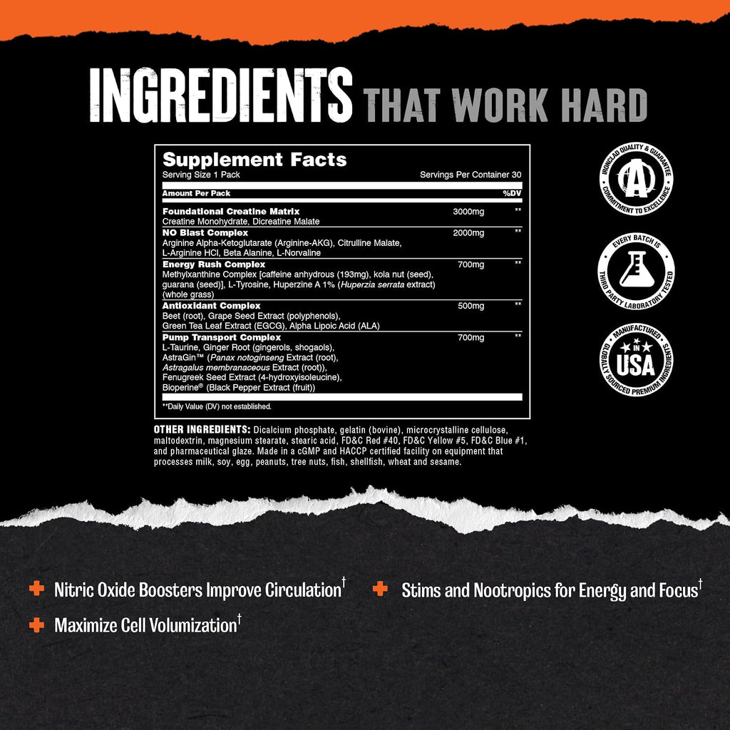 pre-workout supplement for muscle endurance