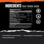 pre-workout supplement for muscle endurance