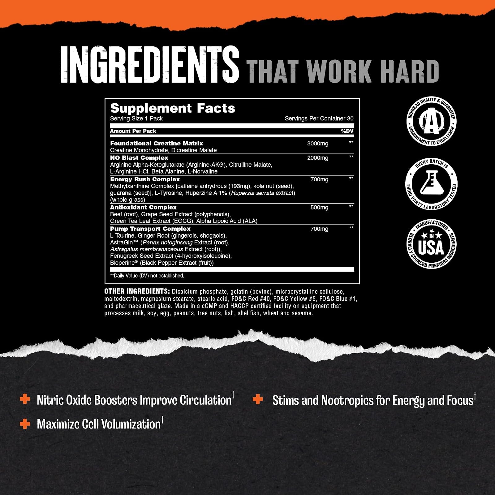 pre-workout supplement for muscle endurance