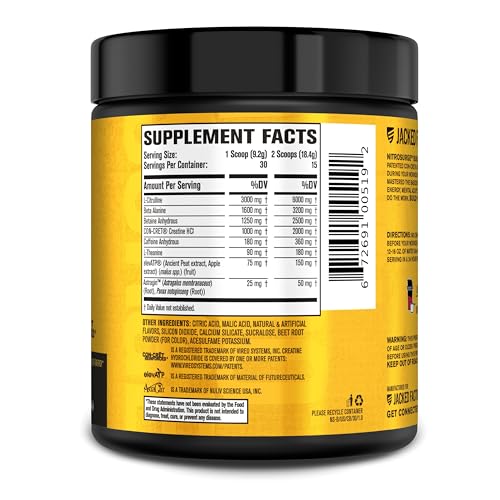 Pre workout supplement for muscle gains