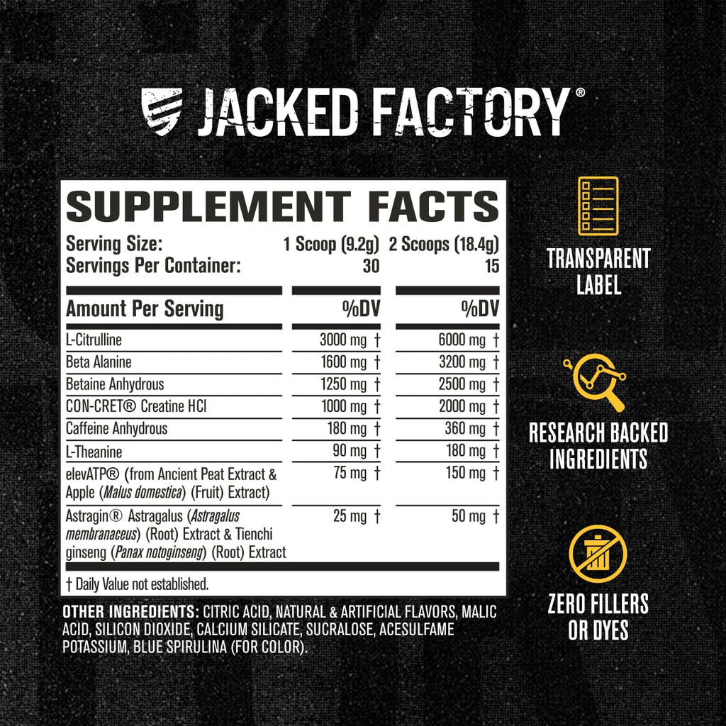 pre-workout supplement for optimal performance
